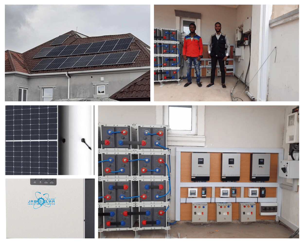 Completed Solar installations projects by JRB engineers